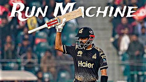 Babar Azam Edit • Run Machine •vfx Editz Youtube