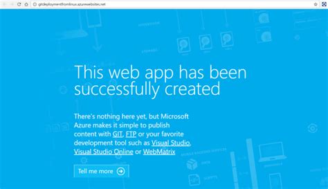 Automating Deployment Of Asp Net Core To Azure App Service From Linux Codeproject