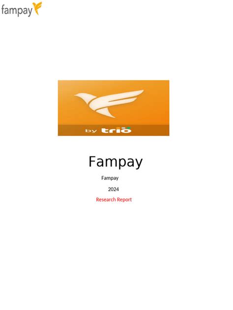 Fampay Report Pdf