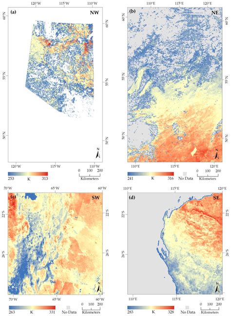 Processing Of Near Real Time Land Surface Temperature And Its Application In Forecasting Forest