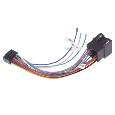 Cable Adapter Male Plug Connector Wiring Harness Universal Accessories