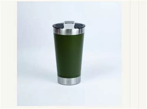 Copo Térmico Aço Inox Tampa Abridor Cerveja ml Cor Verde Bandeira Logo MercadoLivre