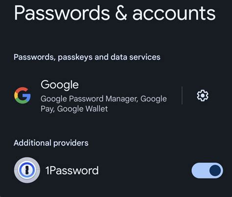 Cant Enable Autofill On Brand New Pixel 8 R1password