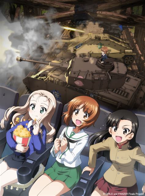 『ガールズ＆パンツァー 最終章 4d ～第1話＋第2話～』キャラデザ総作画監督・杉本 功描き下ろしキービジュアル、上映予告cm一挙解禁