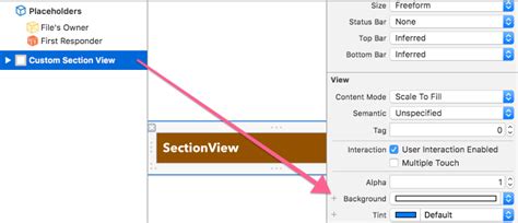 Xib Uitableviewheaderfooterview Logtag