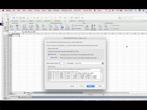 فیلم آموزشی تبدیل داده ها از Csv به Excel در مک با زیرنویس فارسی فیلم های آموزش اکسل Excel