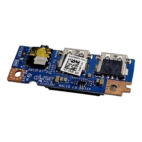 Placa Auxiliar Usb E Conector De Áudio 02wmgk Dell Inspiron Shopee Brasil