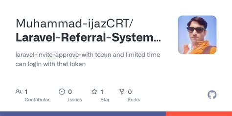 Github Muhammad Ijazcrtlaravel Referral System Invitation System