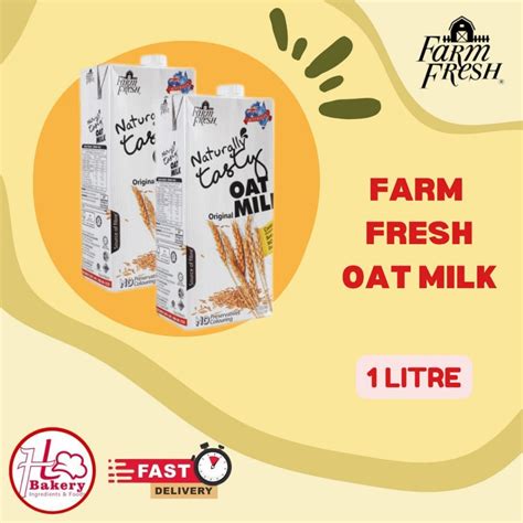 Farm Fresh Oat Milk 1 Litre Shopee Malaysia
