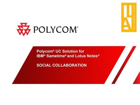 Ibm Sametime Polycom Integration Ppt