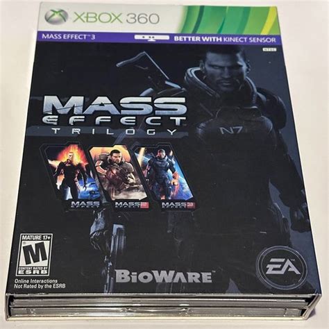 Microsoft Video Games And Consoles Mass Effect Trilogy Xbox 36 Complete In Box Poshmark