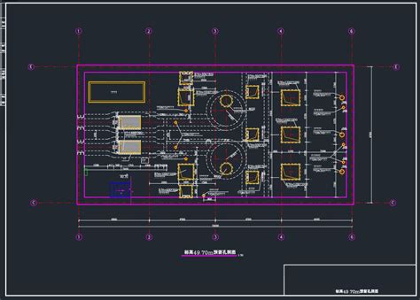 6000吨天污水提升泵站施工图纸autocad 2004模型图纸下载 懒石网