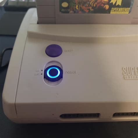 Snes Jr Led Pushbutton Mod R Snes