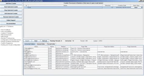 Web Spider Web Crawler Email Extractor