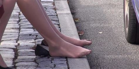 Candid Hostess Shoeplay