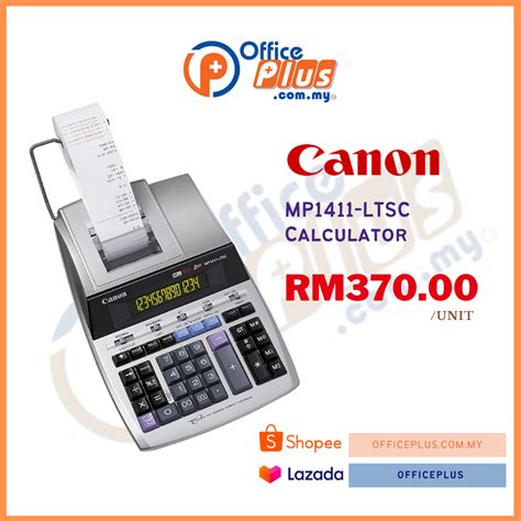 Canon Mp1411 Ltsc Calculator Officeplus