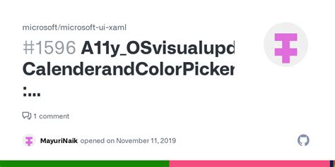 A11y OSvisualupdate MiniControGallery CalenderandColorPickerControls
