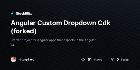 angular custom dropdown cdk forked stackblitz