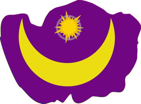 Red Crescent Moon Symbol