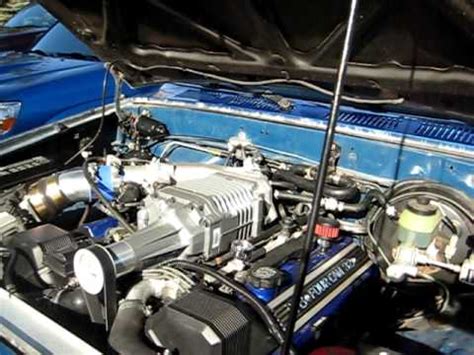 1UZ Toyota Pickup with M90 Supercharger - YouTube