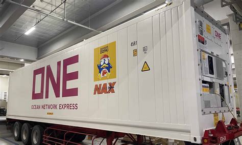 One Launches Trial Of Dual Temperature Reefer Container With Controlled