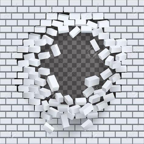 Breaking Through Brick Wall Clipart 10 Free Cliparts Download Images