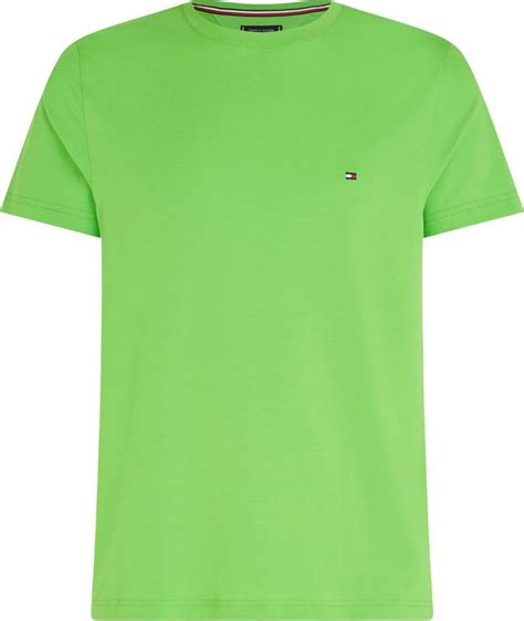 Tommy Hilfiger T Shirt Stretch Slim Fit Tee Mit Rundhalsausschnitt