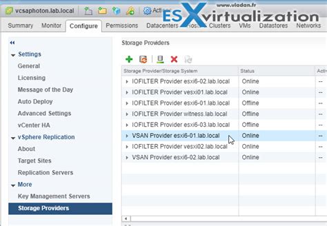 Vcp6 5 Dcv Objective 3 2 Configure Software Defined Storage Esx Virtualization