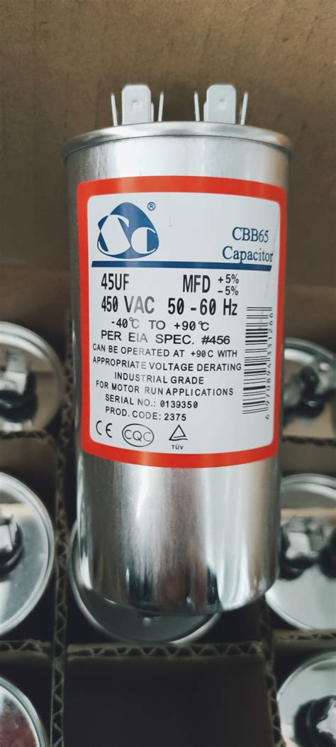 MOTOR RUN CAPACITOR CBB65 Coowor