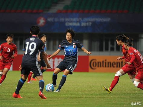 U 19日本女子代表 U 19ベトナム女子代表に8 0で勝利 ～afc U 19女子選手権～｜jfa｜公益財団法人日本サッカー協会