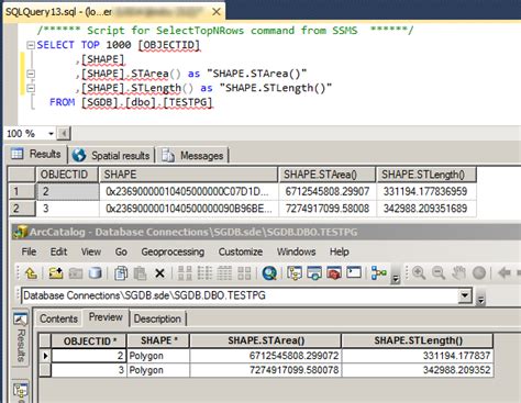 solved shape stlength field is missing from ssms esri community