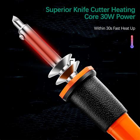 22 Pieces Electric Hot Knife Cutter Tool Kit Include Heat Cutter