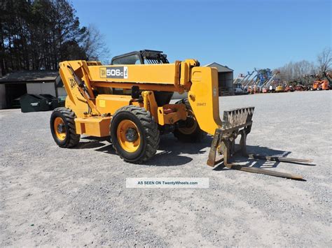 2009 Jcb 506chl Telescopic Forklift Loader Lift Tractor Lull