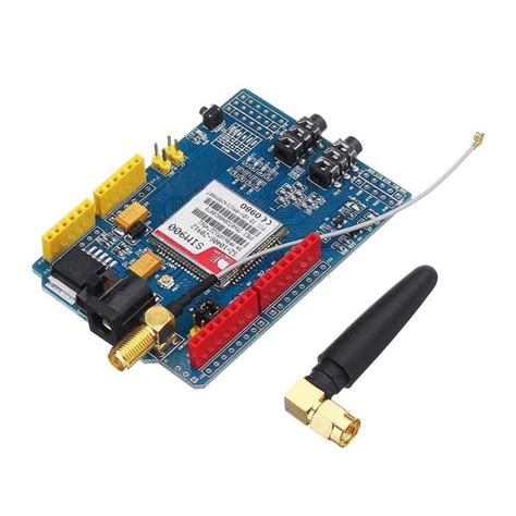 Jual Sim Gsm Gprs Quad Band Shield Module For Arduino Shopee Indonesia