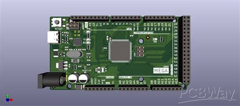 Arduino Mega With USB C Sponsor PCBWay
