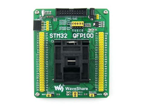 Stm32 Qfp100 Programmer Adapter Điện Tử Proe