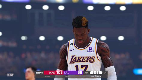 Nba K Gameday Mode Lakers Vs Wizards Ultra Realistic Gameplay Youtube