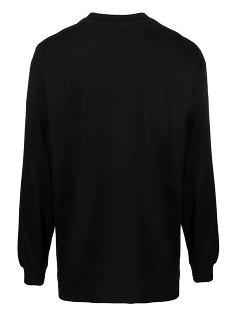 032c Logo Patch Long Sleeve T Shirt Farfetch