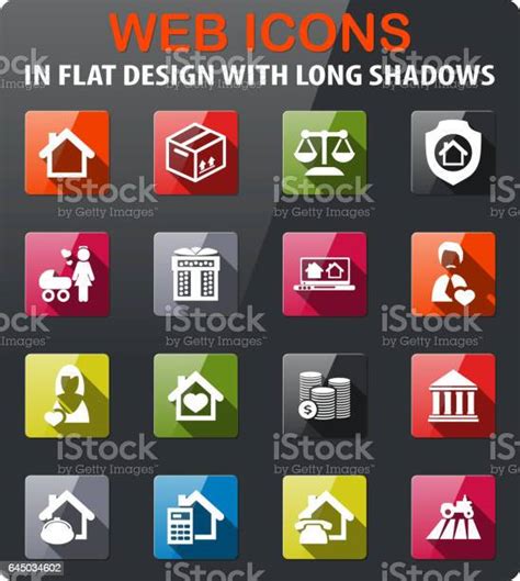 房地產圖示集向量圖形及更多保險圖片 保險 兒童 商務 Istock