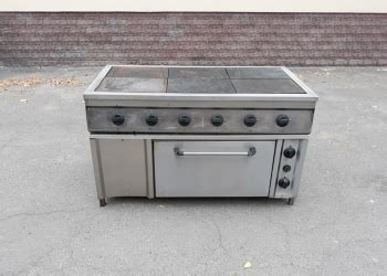 Б.у плита электрическая промышленная 6-ти конфорочная с духовкой