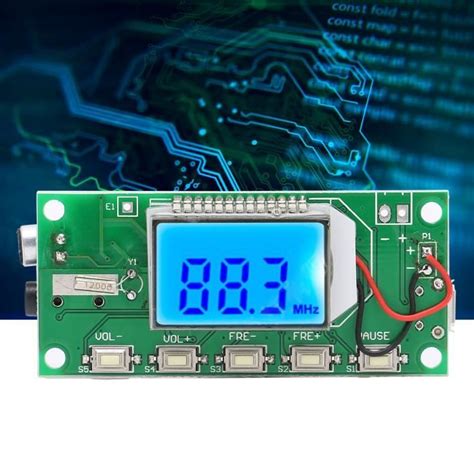 YOSOO Module transmetteur FM Module émetteur FM Modulation de Fréquence