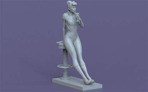 Pinup Girl 3d Model 3d Printable Cgtrader