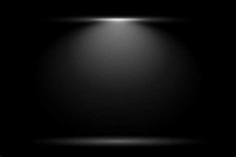 Premium Vector Black Background With Light Big Spotlight