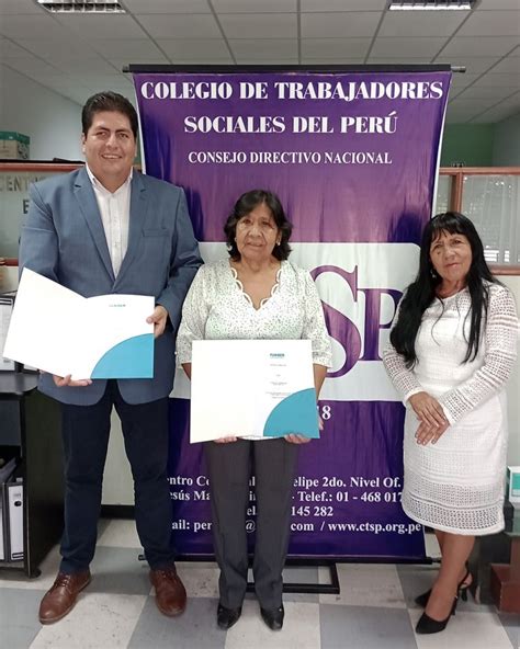 Funiber Perú Y El Colegio De Trabajadores Sociales Del Perú Firman Un