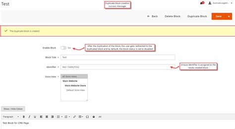 Magento 2 Duplicate CMS Page Block Extension Explained