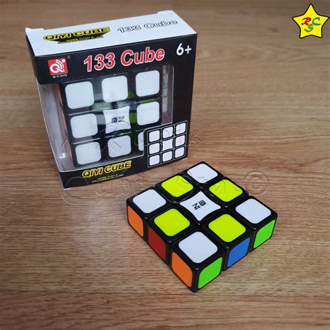 Cubo Rubik Floppy Cube Qiyi 3x3x1 Smooth 1x3x3 Tiled Negro Rubik Cube