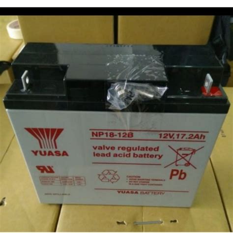 Jual Accu Yuasa 12v 17 2 Ah Shopee Indonesia