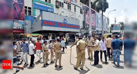 Bandh Evokes Mixed Response In City Surat News Times Of India
