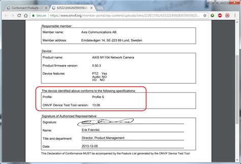 How Can I Check If The Camera Is ONVIF Supported And How Can I Get The