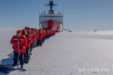 美国海岸警卫队重型冰破冰船抵达南极洲 知乎